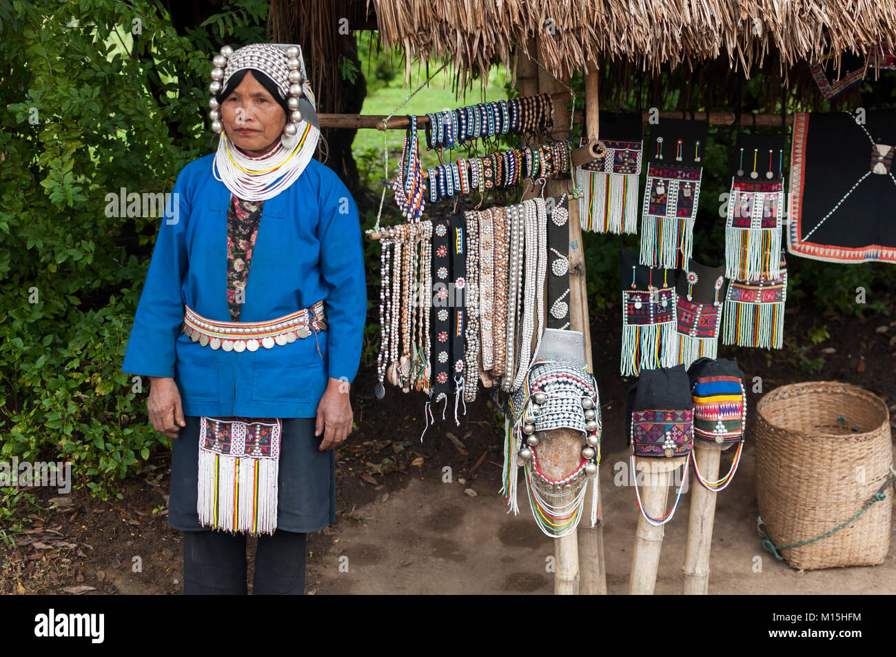 Traditional akha tribal hi-res stock photography and images - Alamy