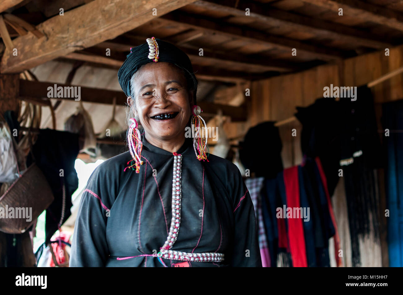 KENGTUNG, MYANMAR - NOVEMBER, 2016: the hills near Keng Tung are ...