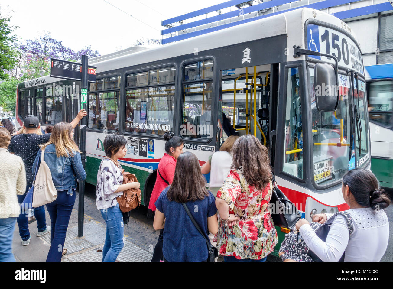 Buenos Aires Argentina,bus,stop,public transportation,Hispanic Latin ...