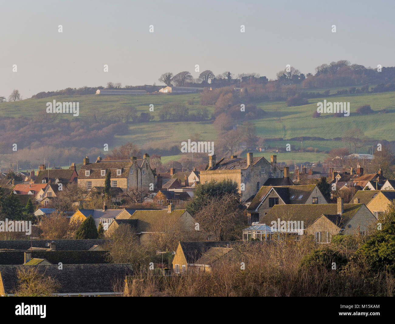 cotswold scenic england uk Stock Photo - Alamy