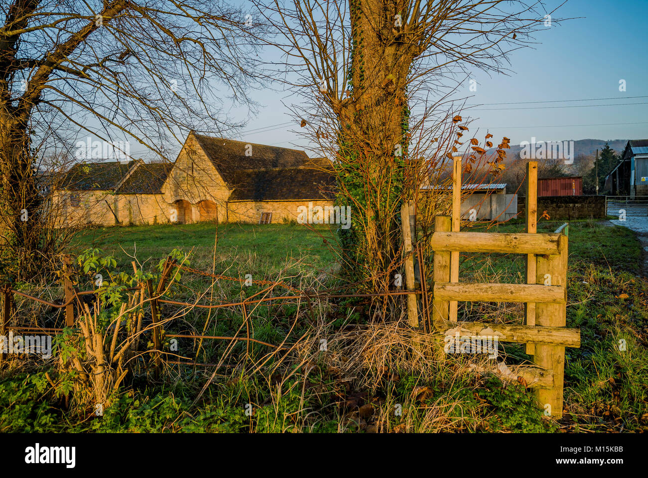 cotswold scenic england uk Stock Photo - Alamy