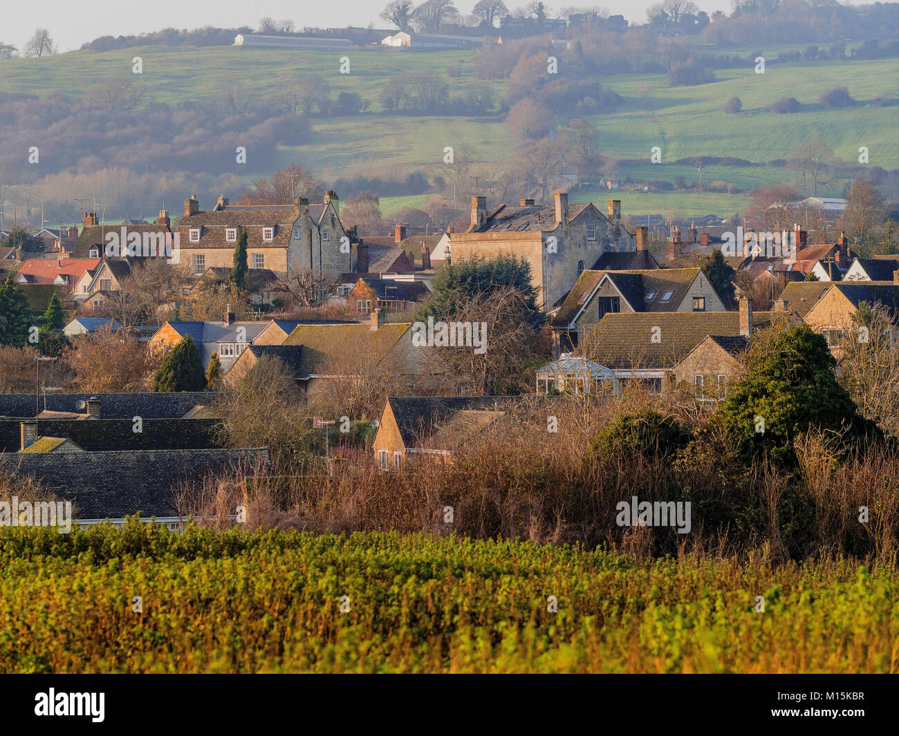 cotswold scenic england uk Stock Photo - Alamy