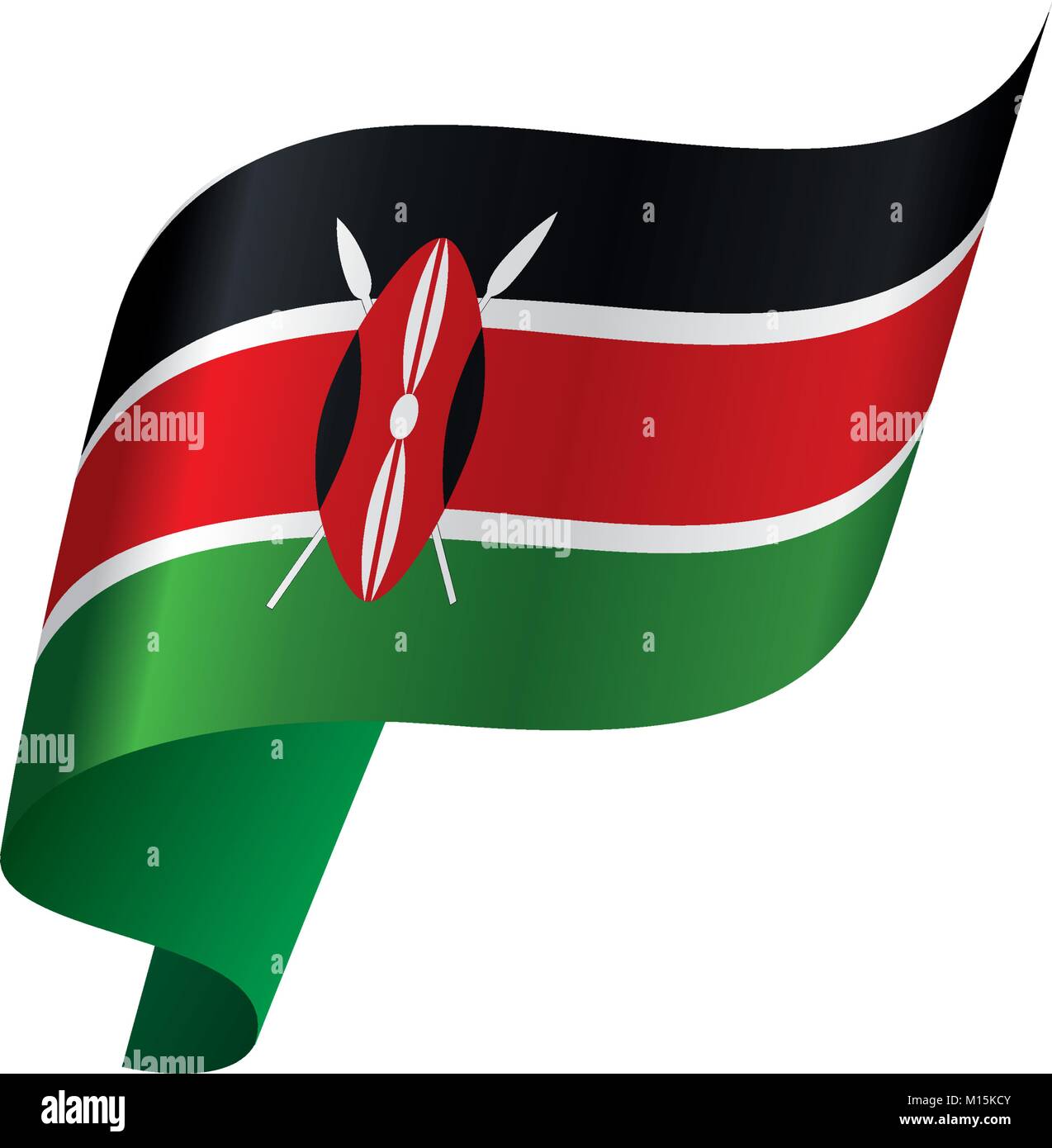 Kenya flag, vector illustration Stock Vector Image & Art - Alamy