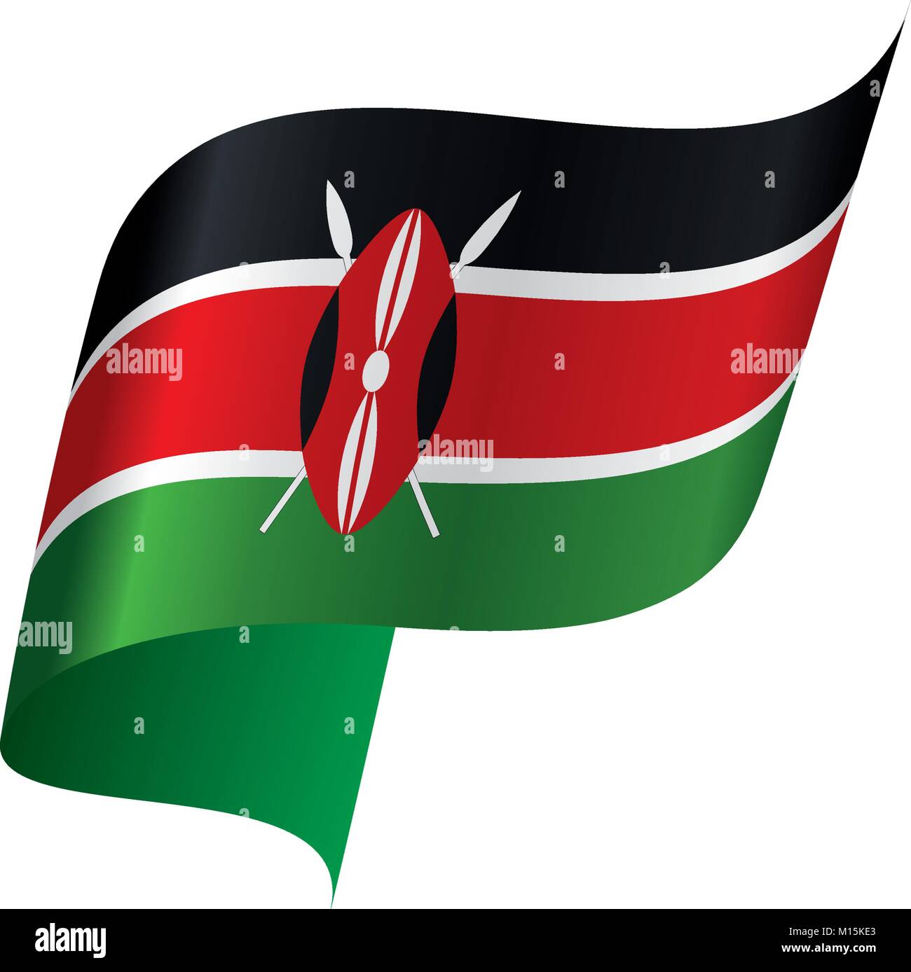 Kenya flag, vector illustration Stock Vector Image & Art - Alamy