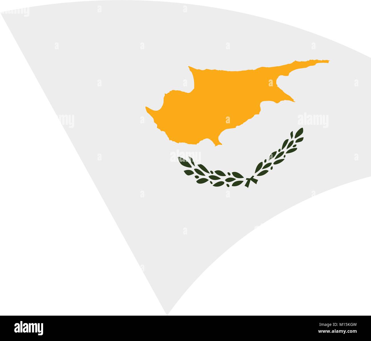 Cyprus flag, vector illustration Stock Vector Image & Art - Alamy