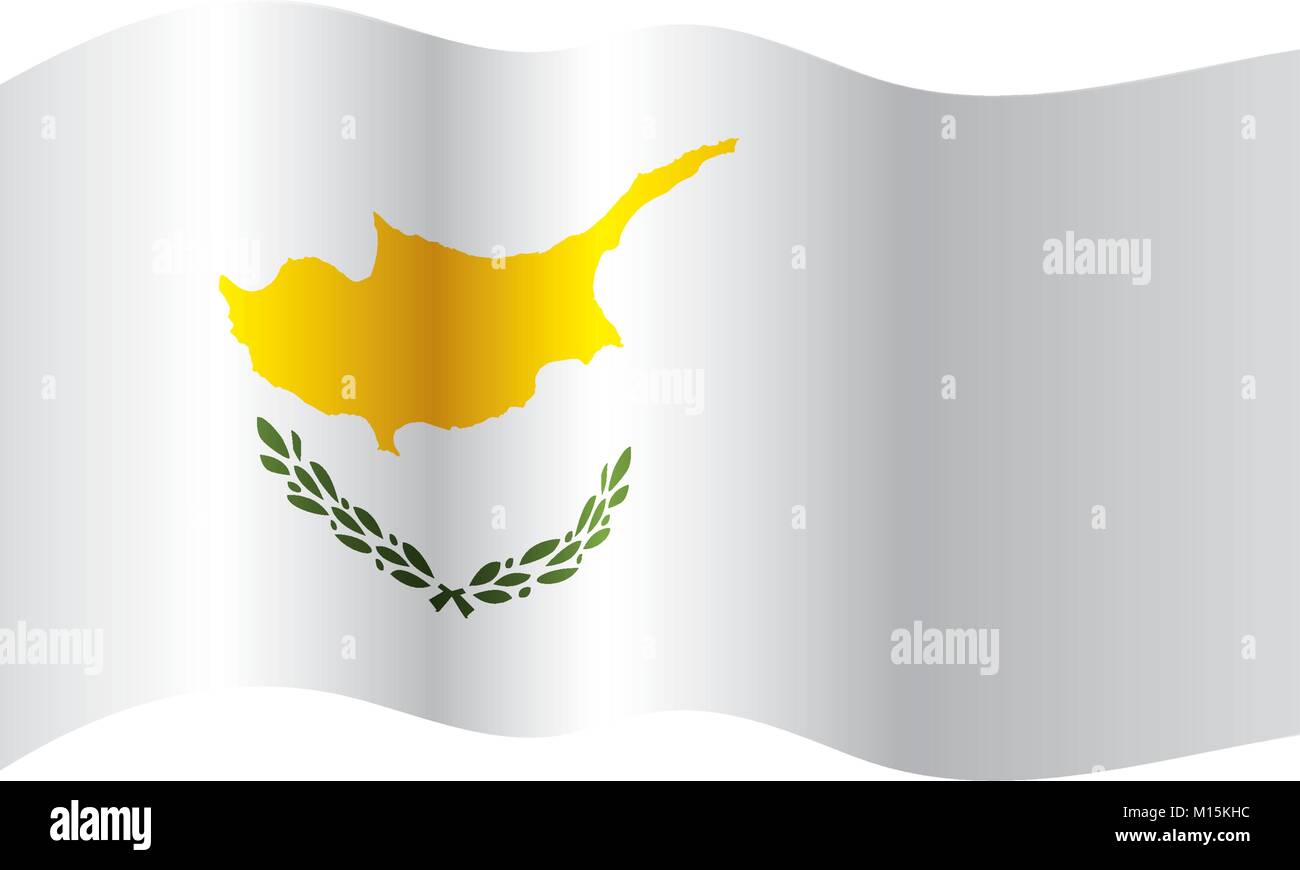 Cyprus flag, vector illustration Stock Vector Image & Art - Alamy