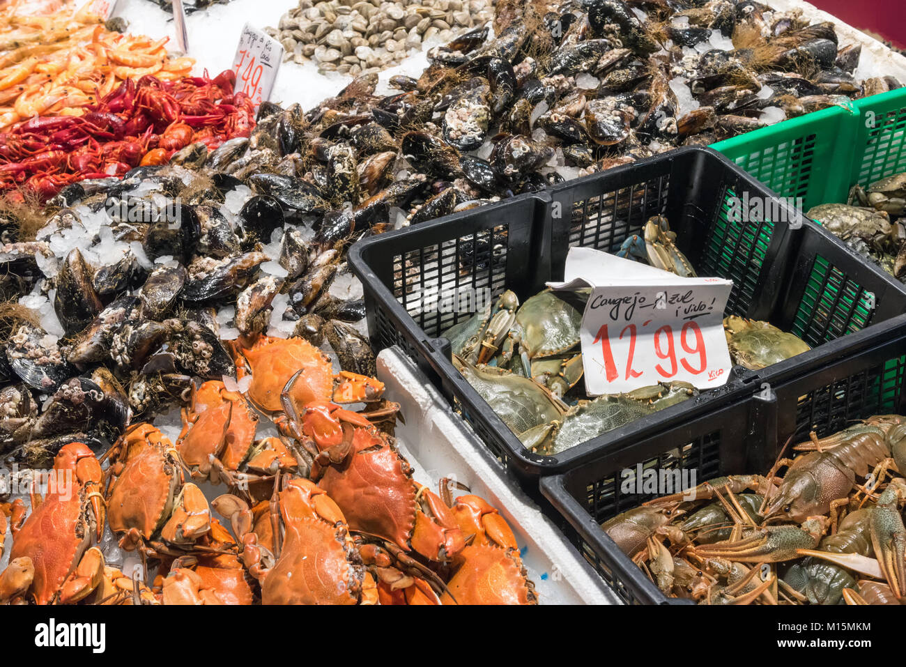 Crustaceans and molluscs hi-res stock photography and images - Alamy