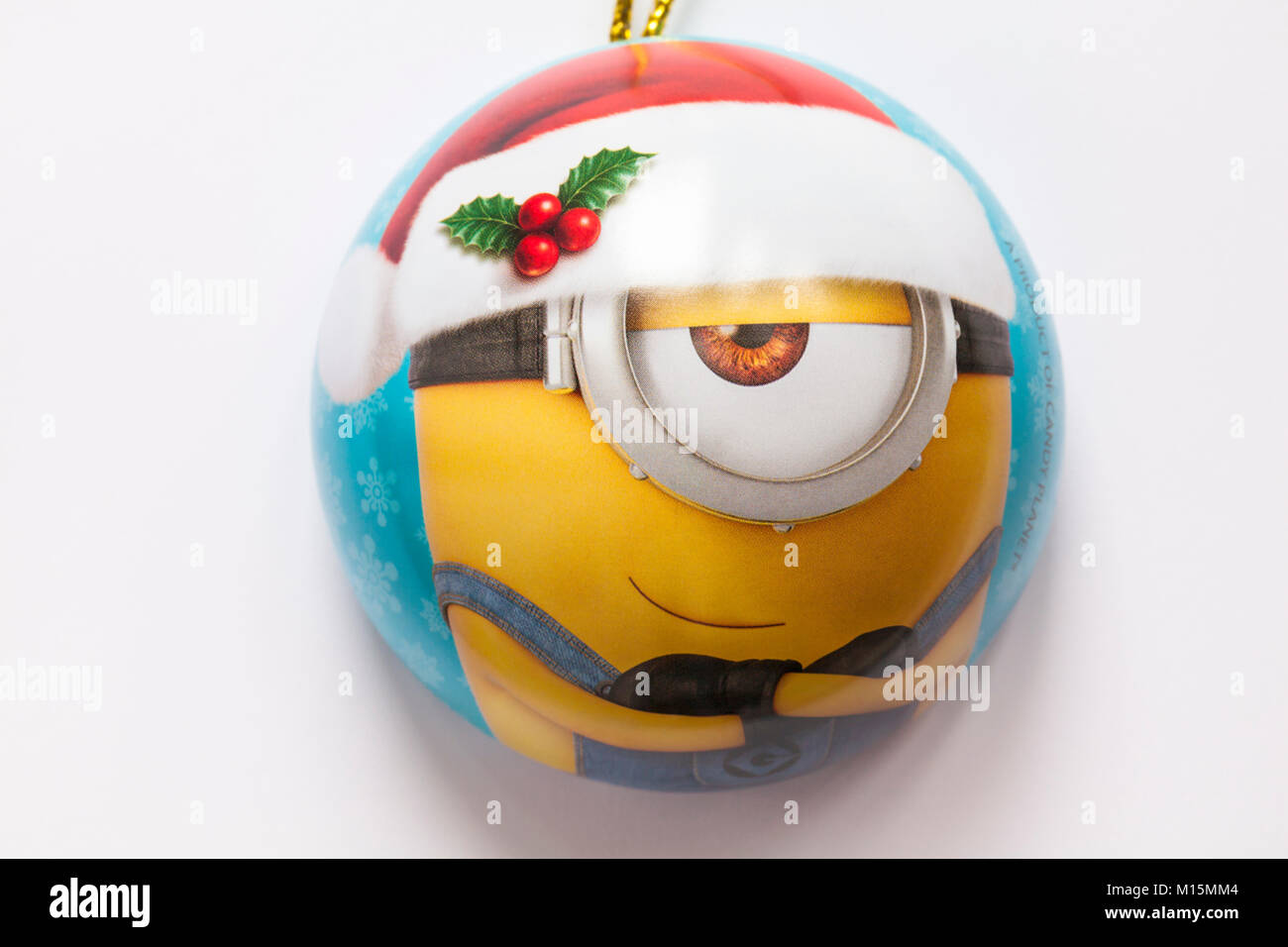 Despicable me tin tree decorations with cookie hi-res stock photography ...
