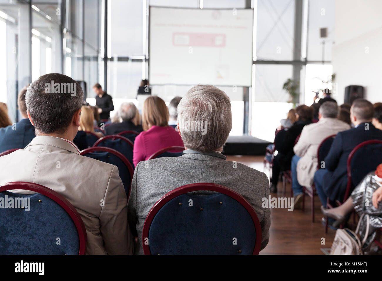 Audience at the business conference Stock Photo - Alamy