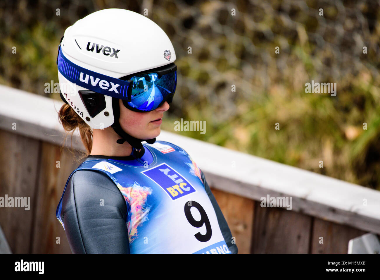 Ljubno, Slovenia. 26th Jan, 2018. Samantha Macuga of United States of ...