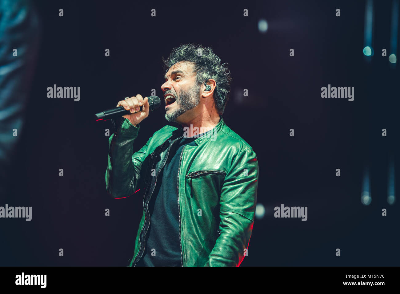 Turin, Italy. 26th Jan, 2018. The Italian pop singers trio, composed by ...