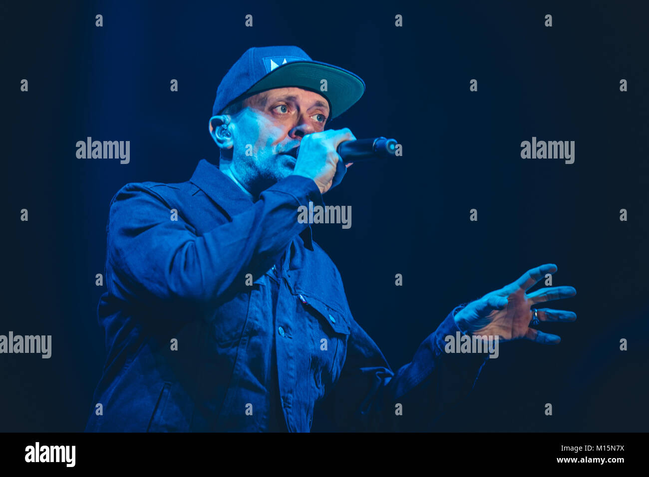 Turin, Italy. 26th Jan, 2018. The Italian pop singers trio, composed by ...