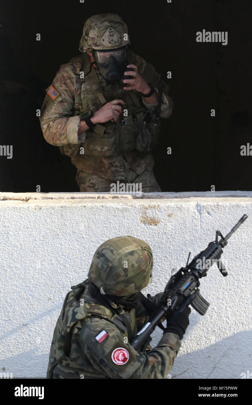 A KFOR Multinational Battle Group-East, Forward Command Post U.S. Army ...