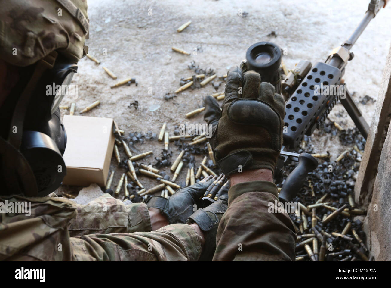 A KFOR Multinational Battle Group-East, Forward Command Post Soldier ...