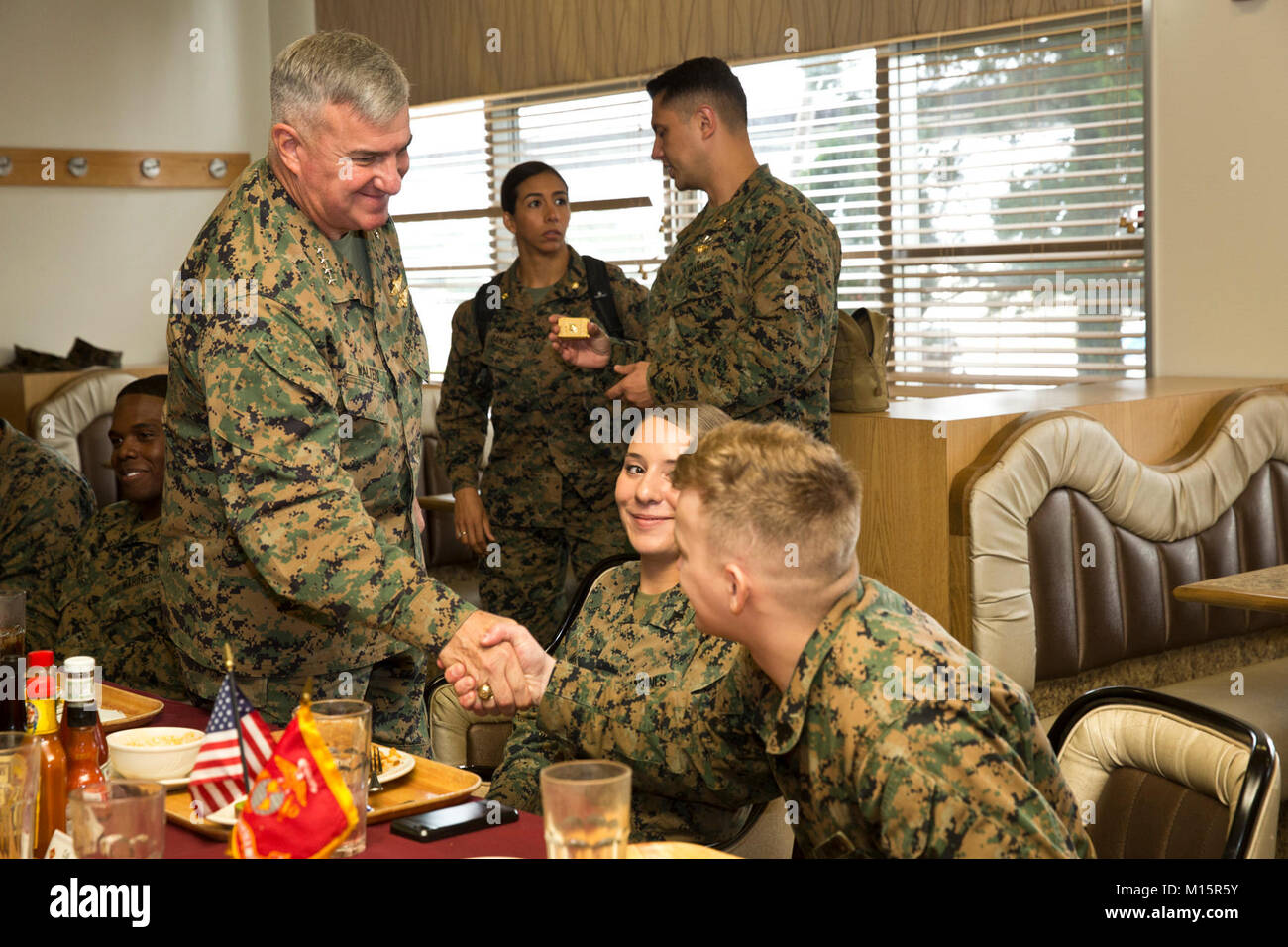 The Assistant Commandant of the Marine Corps Gen. Glenn M. Walters ...