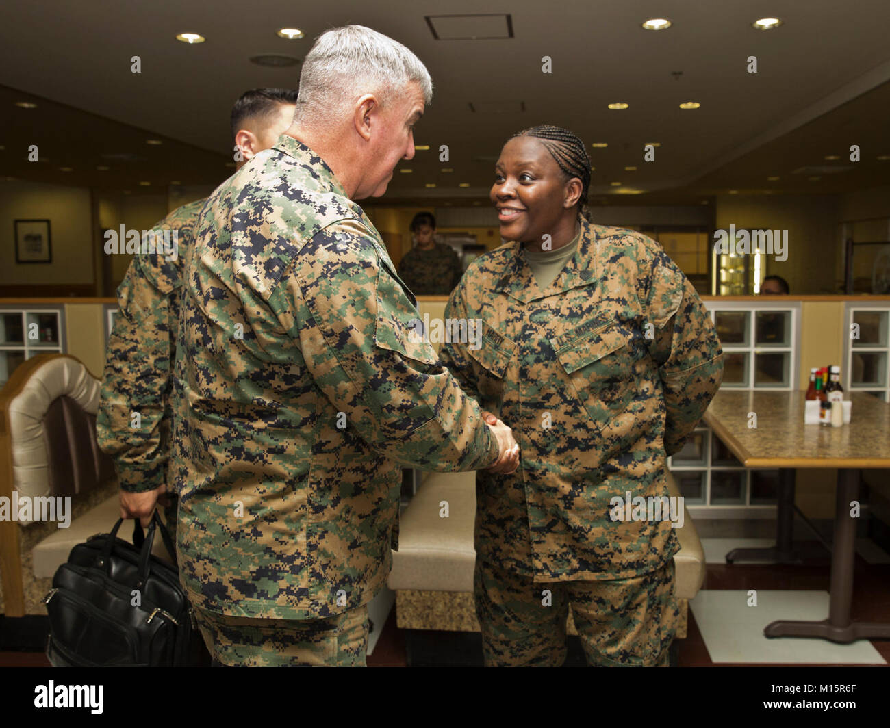 The Assistant Commandant of the Marine Corps Gen. Glenn M. Walters ...