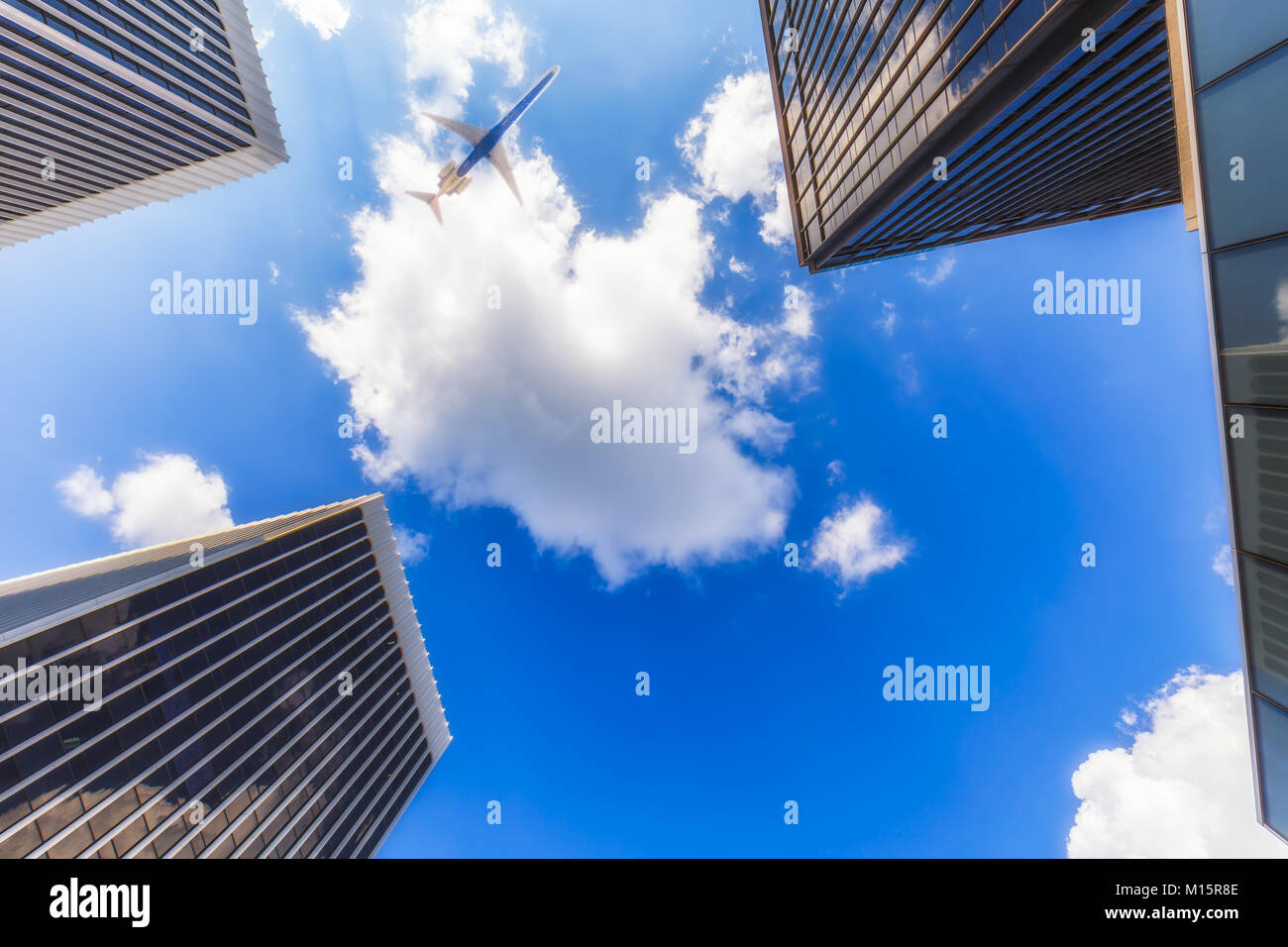 High Rise Office Buildings Stock Photo - Alamy