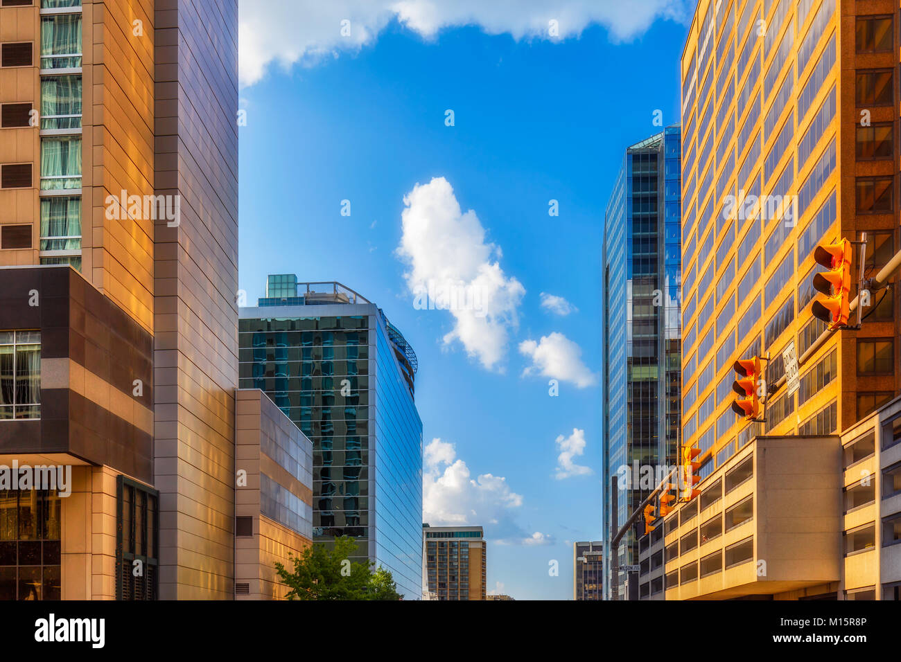 High Rise Office Buildings Stock Photo - Alamy