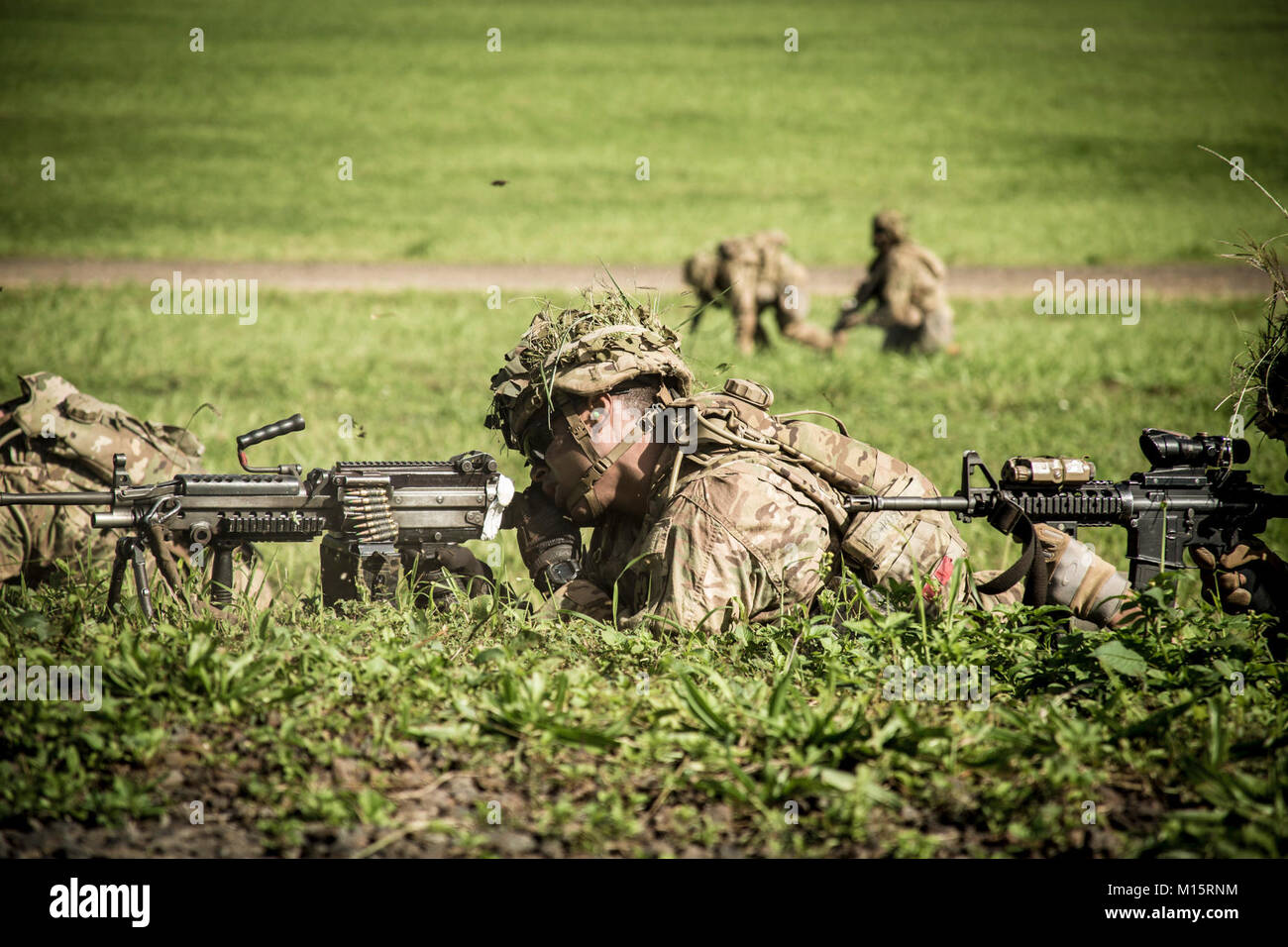 U.S. Army Soldier, assigned to Delta Company, 1st Battalion, 27th Infantry Regiment "Wolfhounds ...