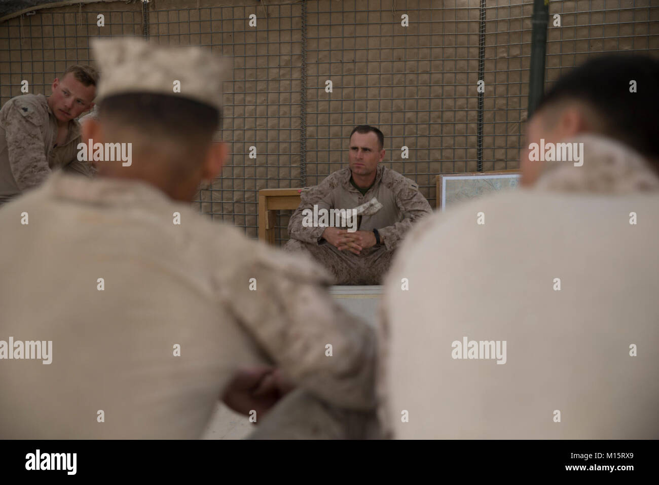 AL TAQADDUM, Iraq – U.S. Marine 1st Lt. Andrew Wallace, a combat ...