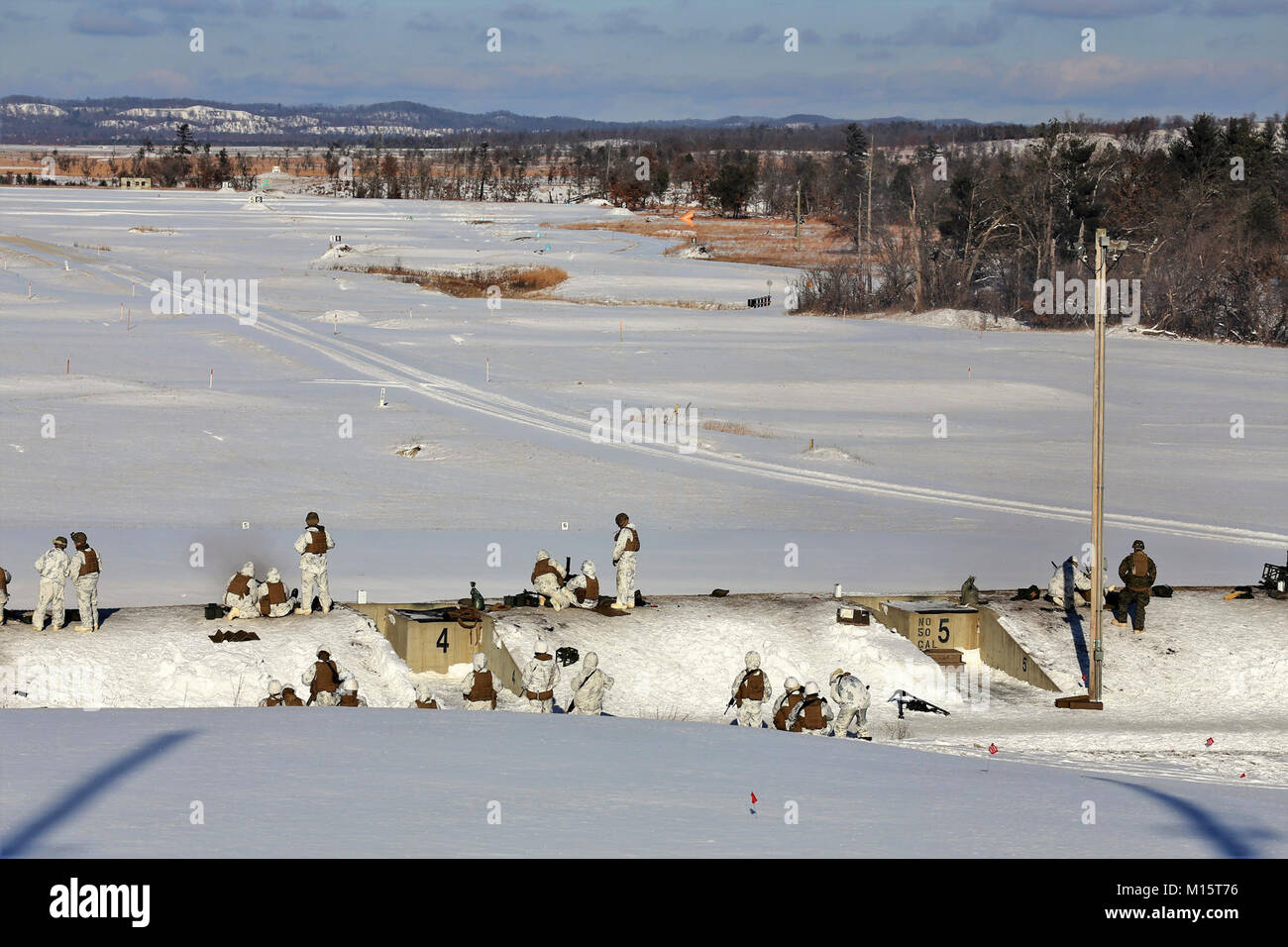 Marines at Fort McCoy for the 2nd Marine Air Wing’s Ullr Shield ...