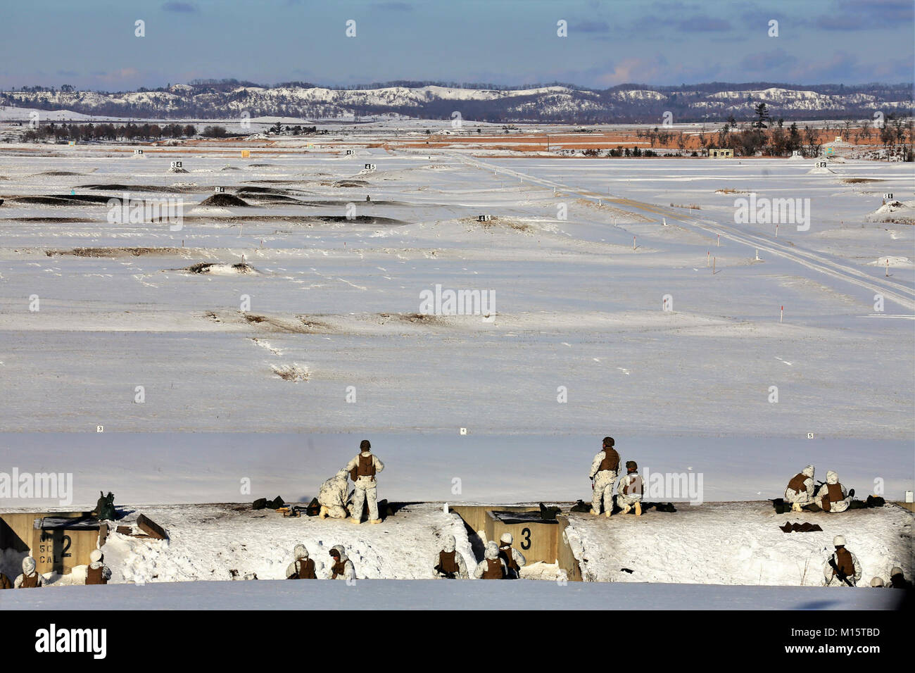 Marines at Fort McCoy for the 2nd Marine Air Wing’s Ullr Shield ...