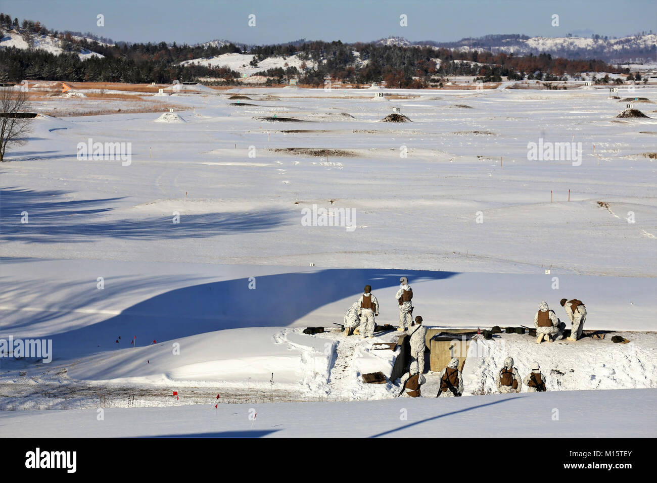 Marines at Fort McCoy for the 2nd Marine Air Wing’s Ullr Shield ...