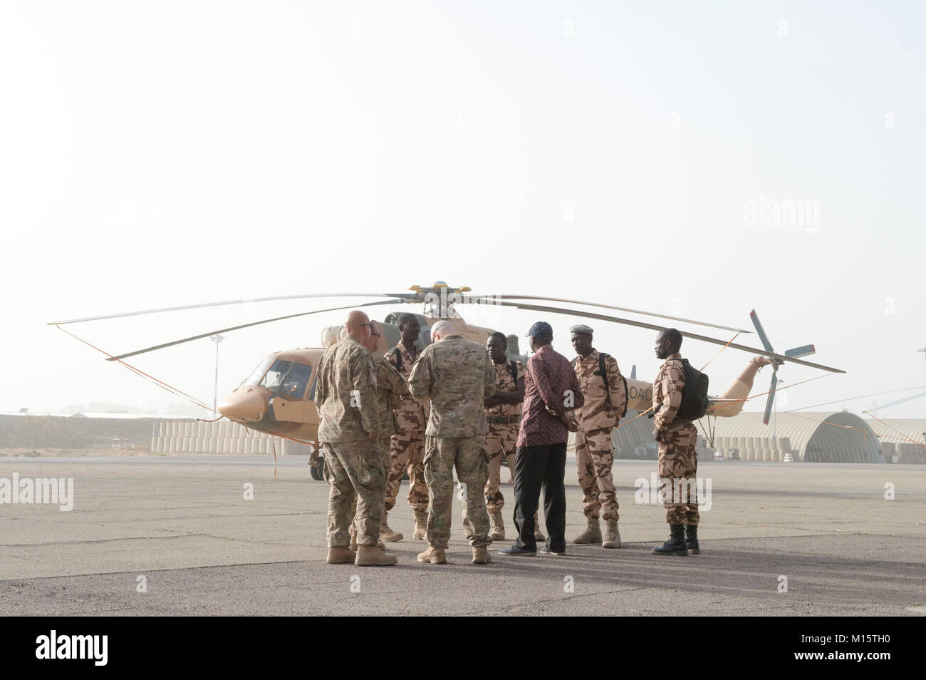 Members of the U.S. Air Force 818th Mobility Support Advisory Squadron ...