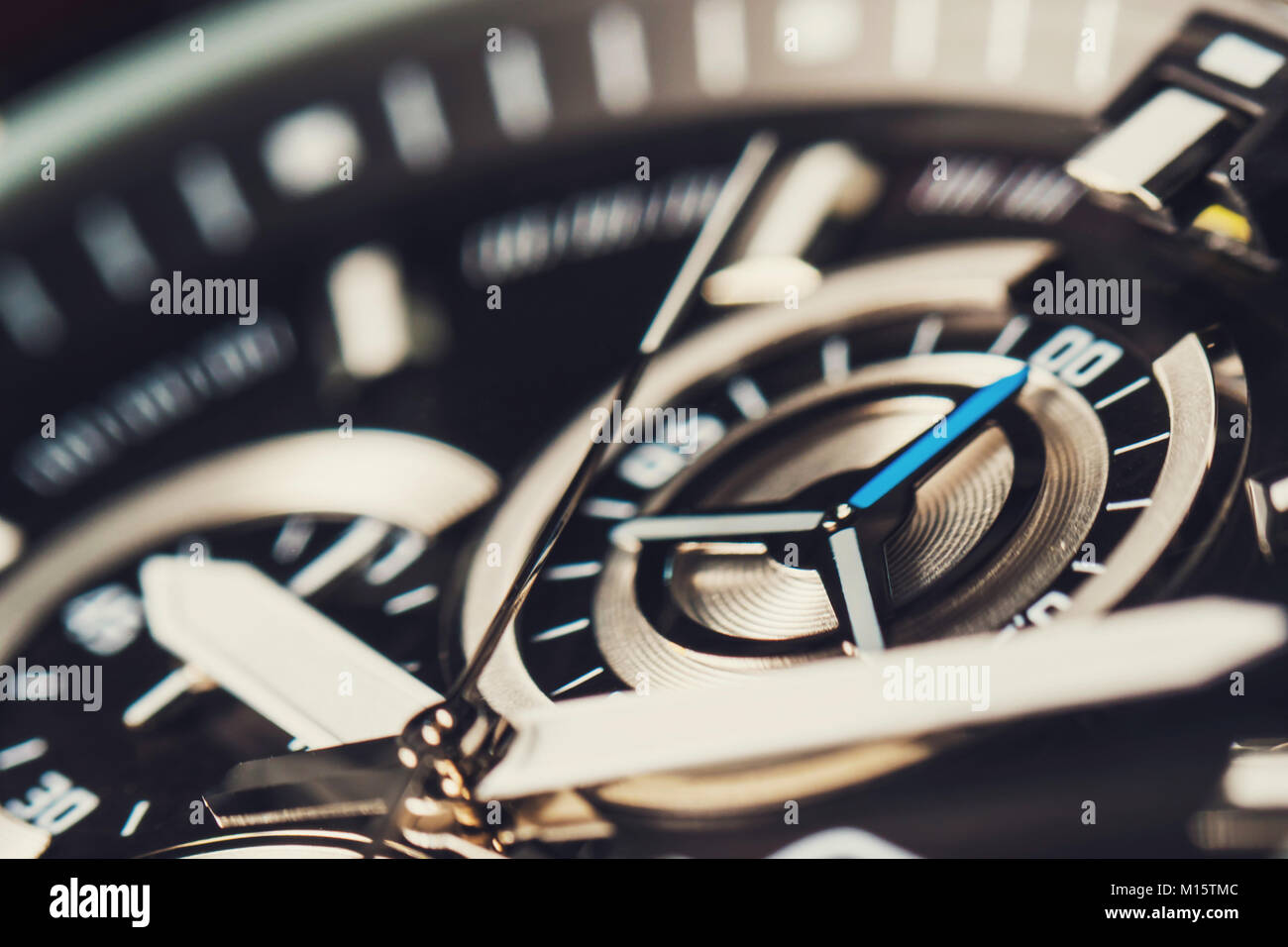 Clock cogs hands hi-res stock photography and images - Alamy