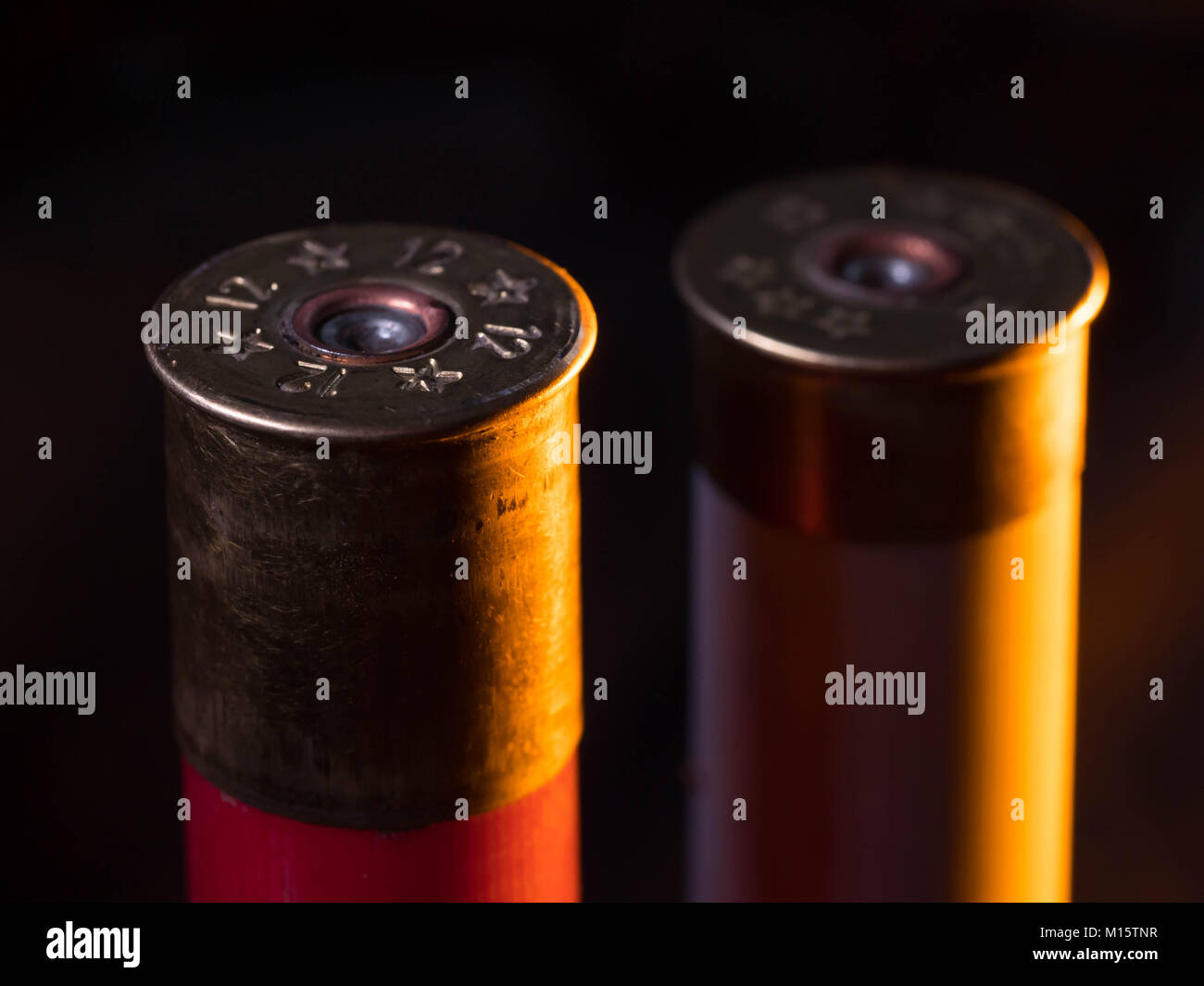 closeup of pictures, piles of rifle bullets on black background Stock ...