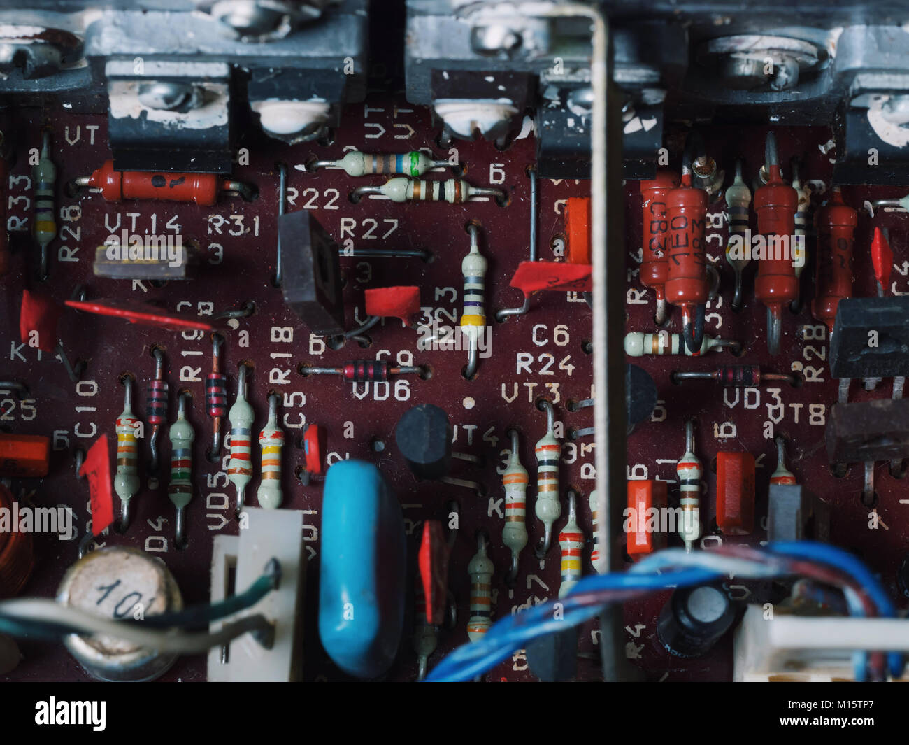 Amplifier component circuit hi-res stock photography and images - Alamy