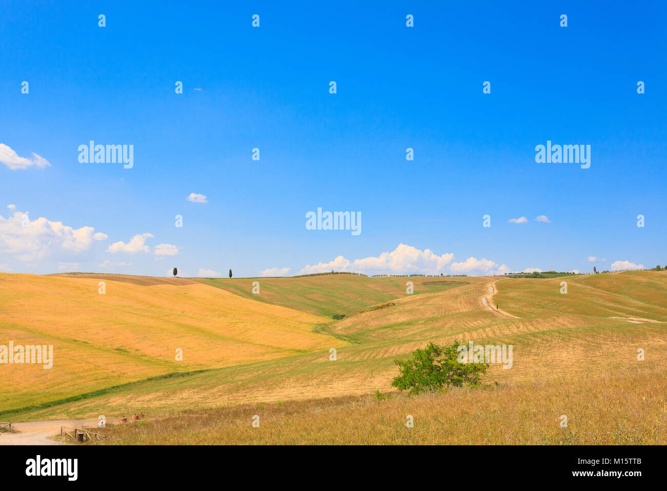 Tuscany hills landscape, Italy. Rural italian panorama Stock Photo - Alamy