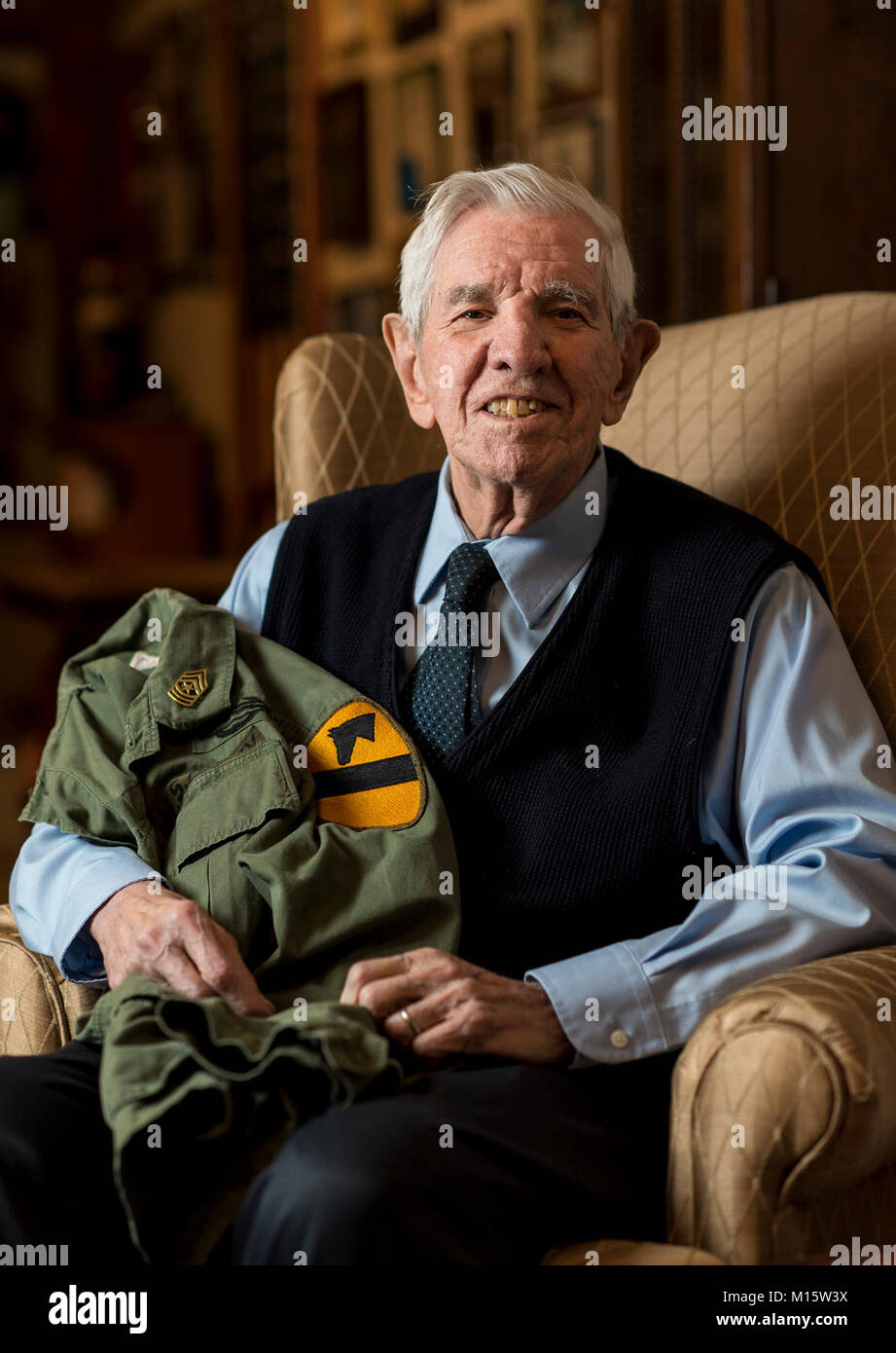 Sgt. Maj. Raymond Moran (Ret.), affectionately known as the "Old ...