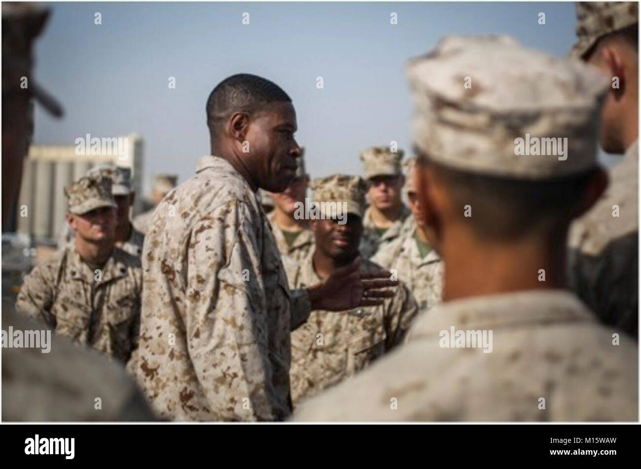 U.S. 5TH FLEET AREA OF OPERATIONS (Jan. 20, 2018) Sgt. Major Clifford ...