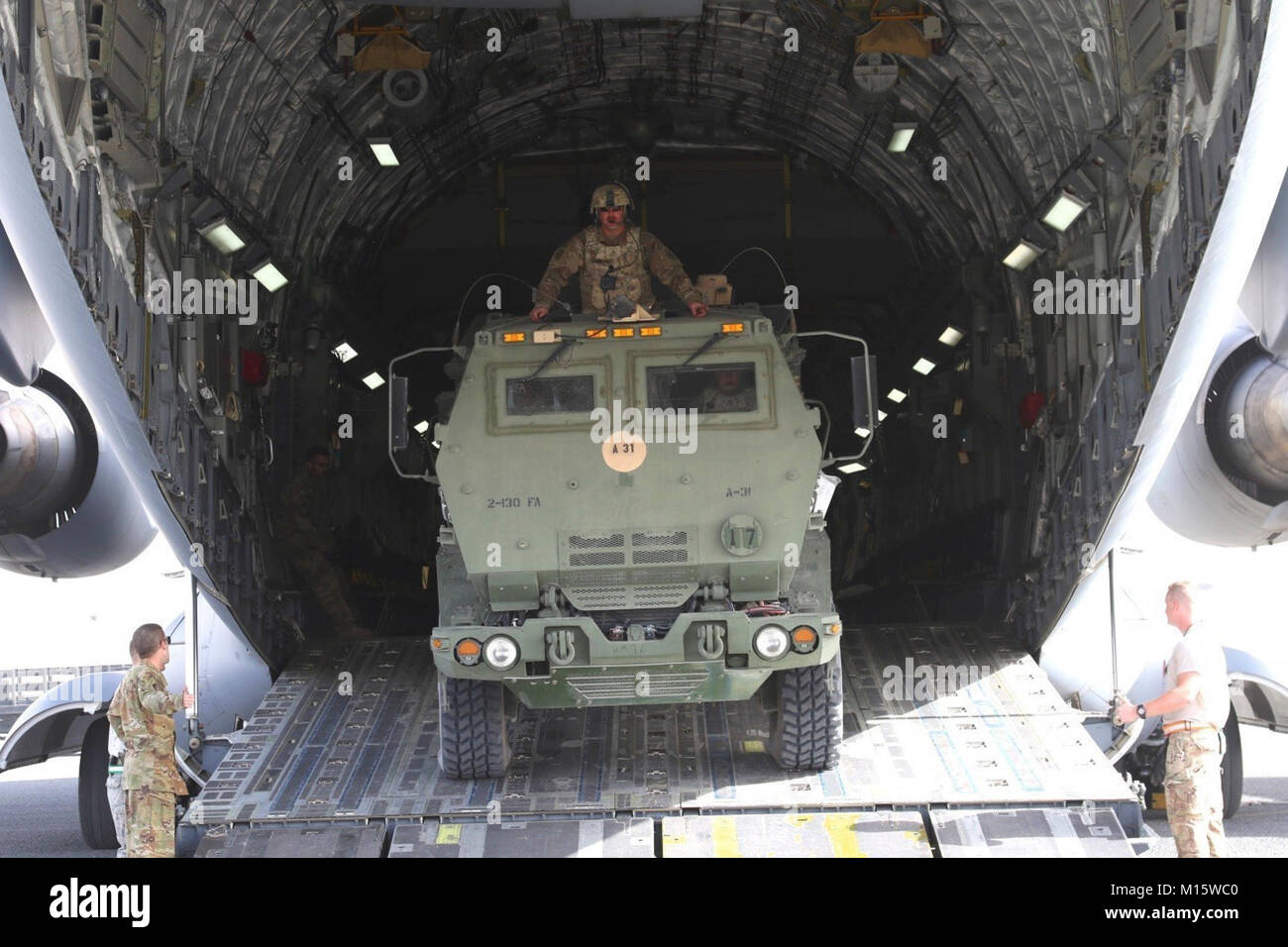 M142 high mobility artillery rocket systems hi-res stock photography ...