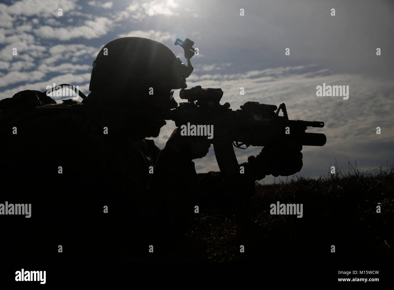 Lance Cpl. Scot Poette, a scout Marine with 2nd Light Armored ...