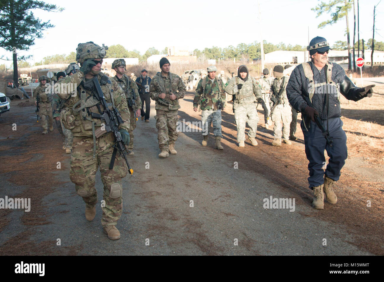 Soldiers with 3rd Battalion, 1st Security Force Assistance Brigade ...