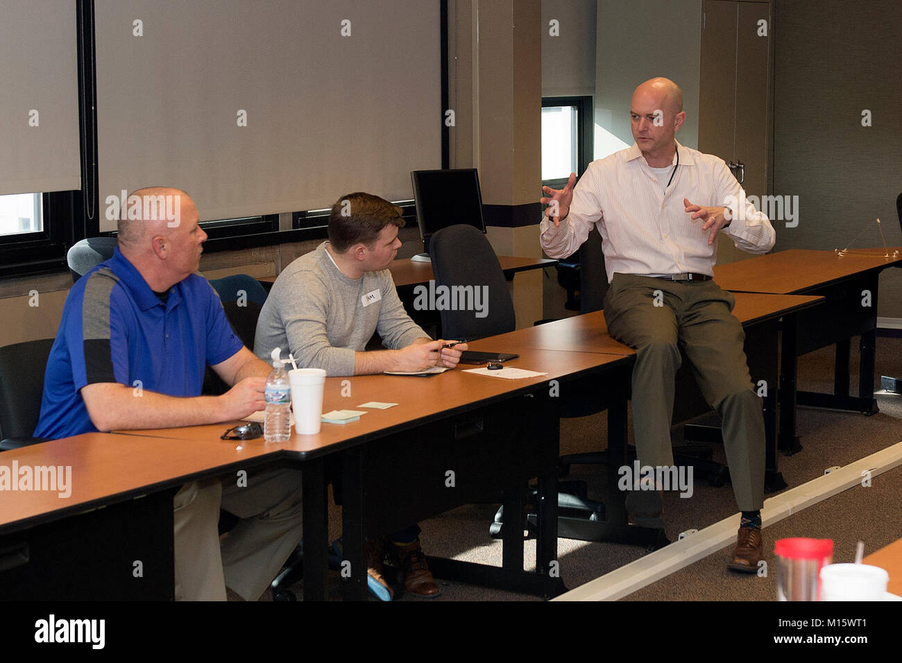 Navy career counselor hi-res stock photography and images - Alamy