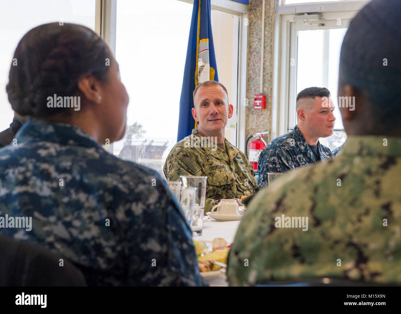 JACKSONVILLE, Fla. (Jan. 24, 2018) Master Chief Petty Officer of the ...