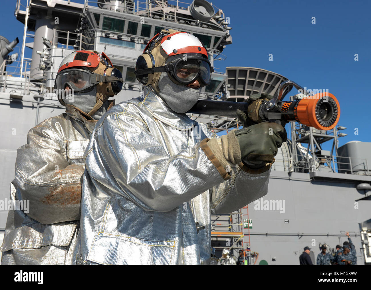 DIEGO (Jan. 24, 2018) Aviation Boatswain’s Mate (Handling) 3rd Class ...