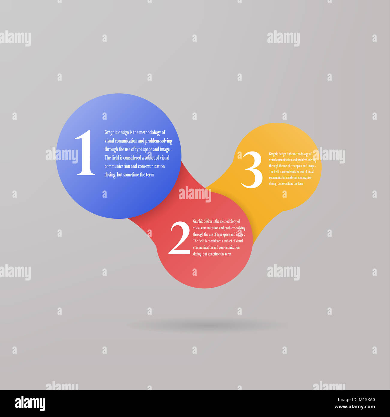 circle design for info graphic Stock Photo - Alamy