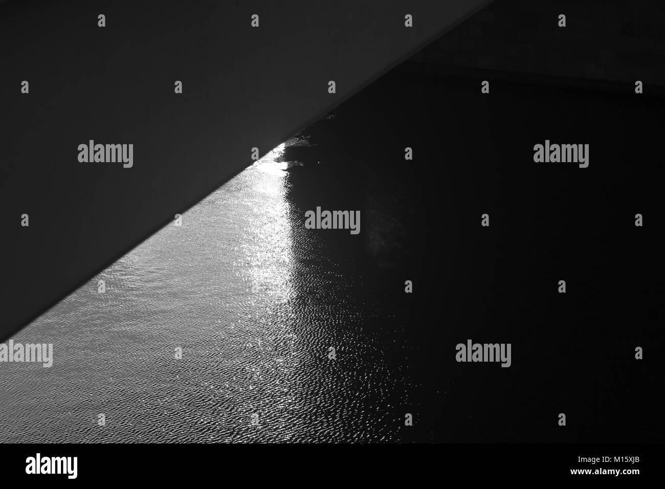 Top view green river Black and White Stock Photos & Images - Alamy