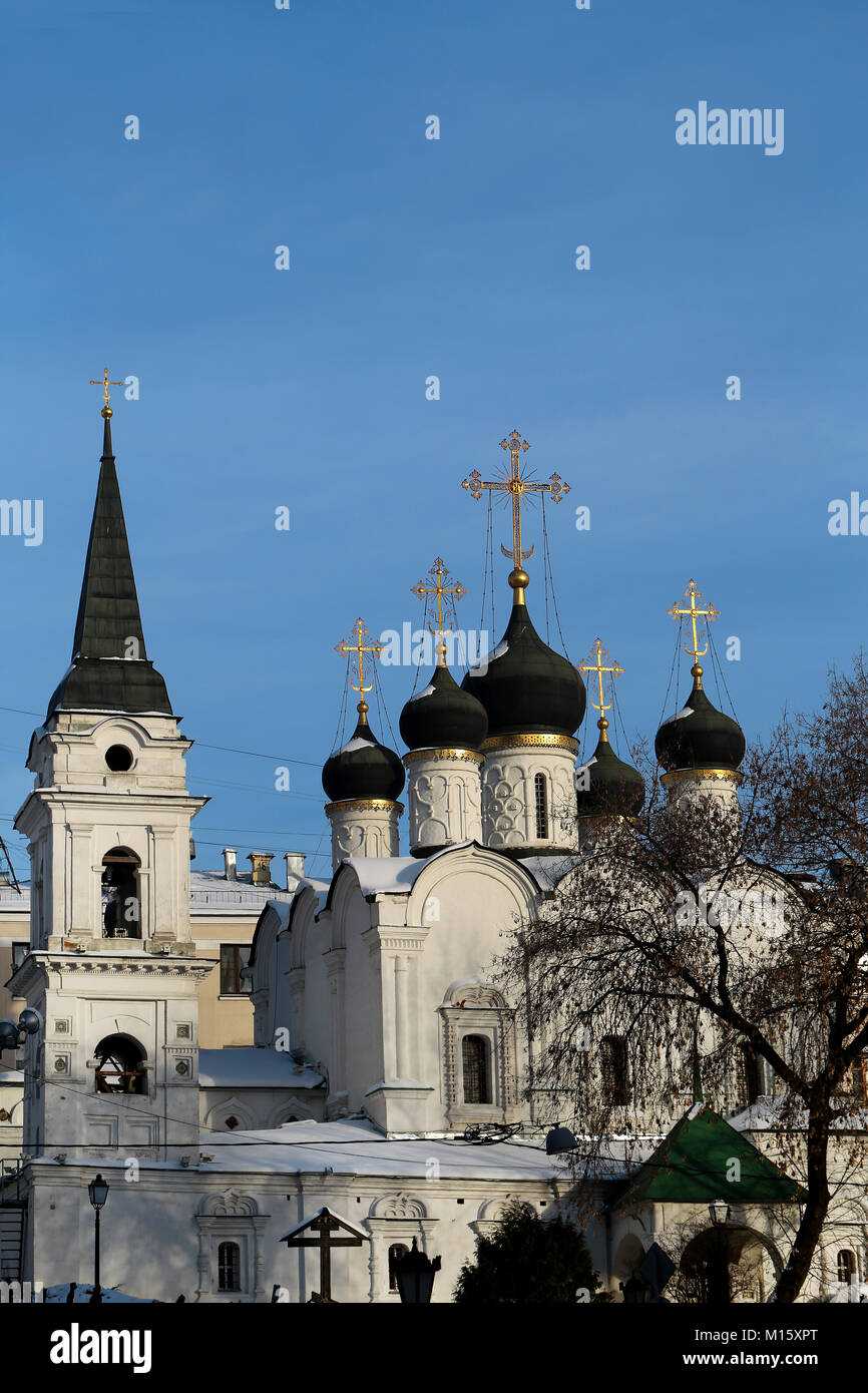 Orthodox Church in Moscow Stock Photo - Alamy