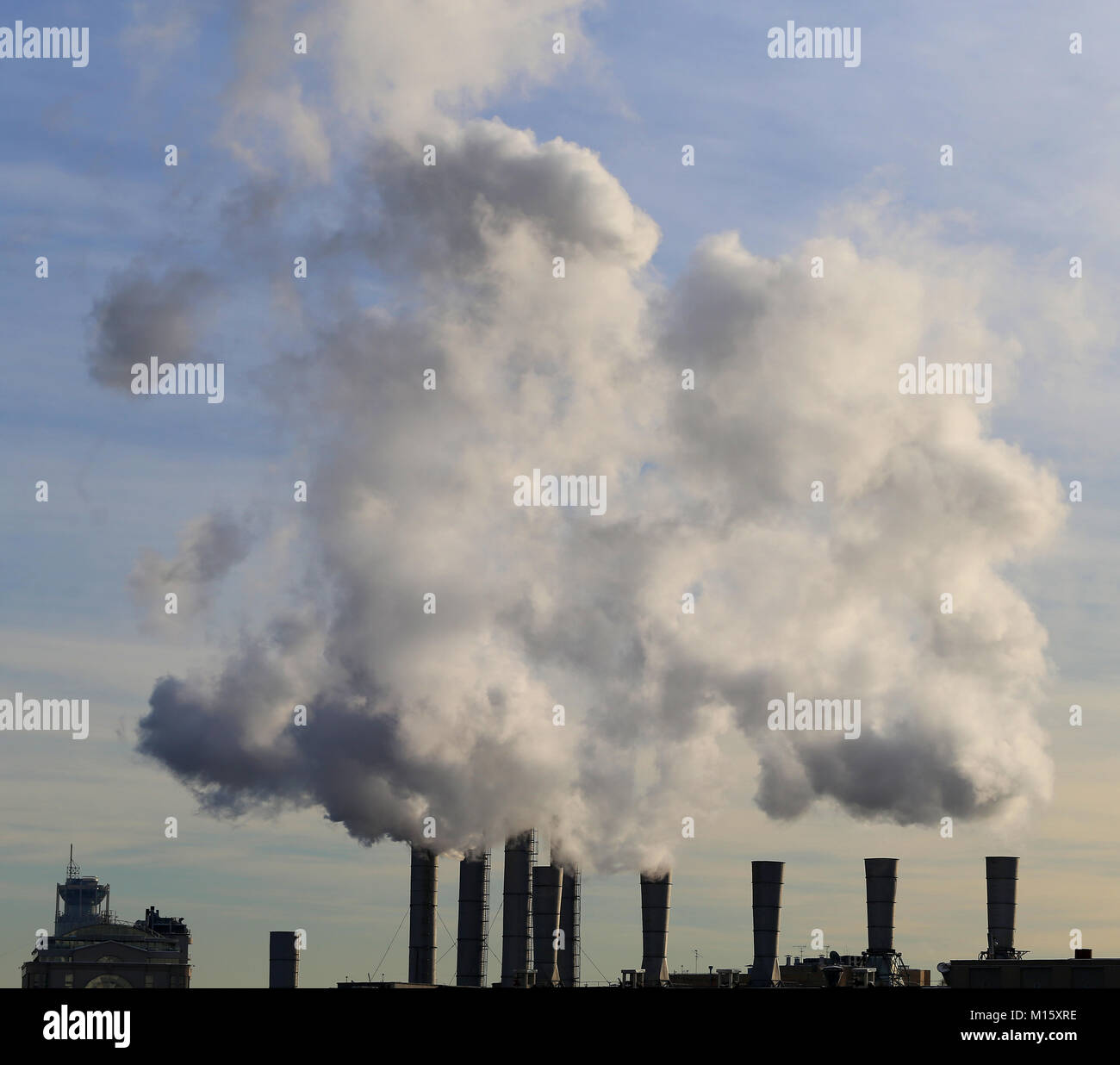 Smoke pollution power plant hi-res stock photography and images - Alamy