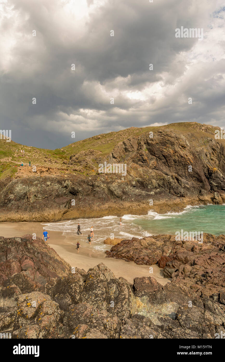 Kynance Cove, Cornwall, UK Stock Photo - Alamy
