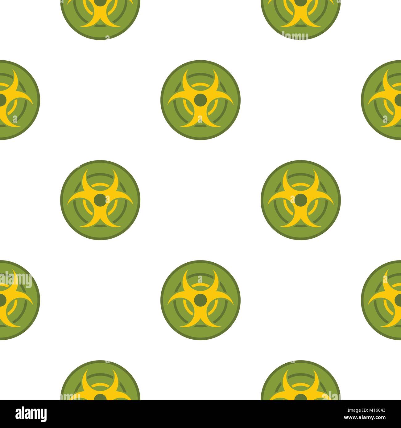 Biohazard symbol pattern seamless Stock Vector Image & Art - Alamy