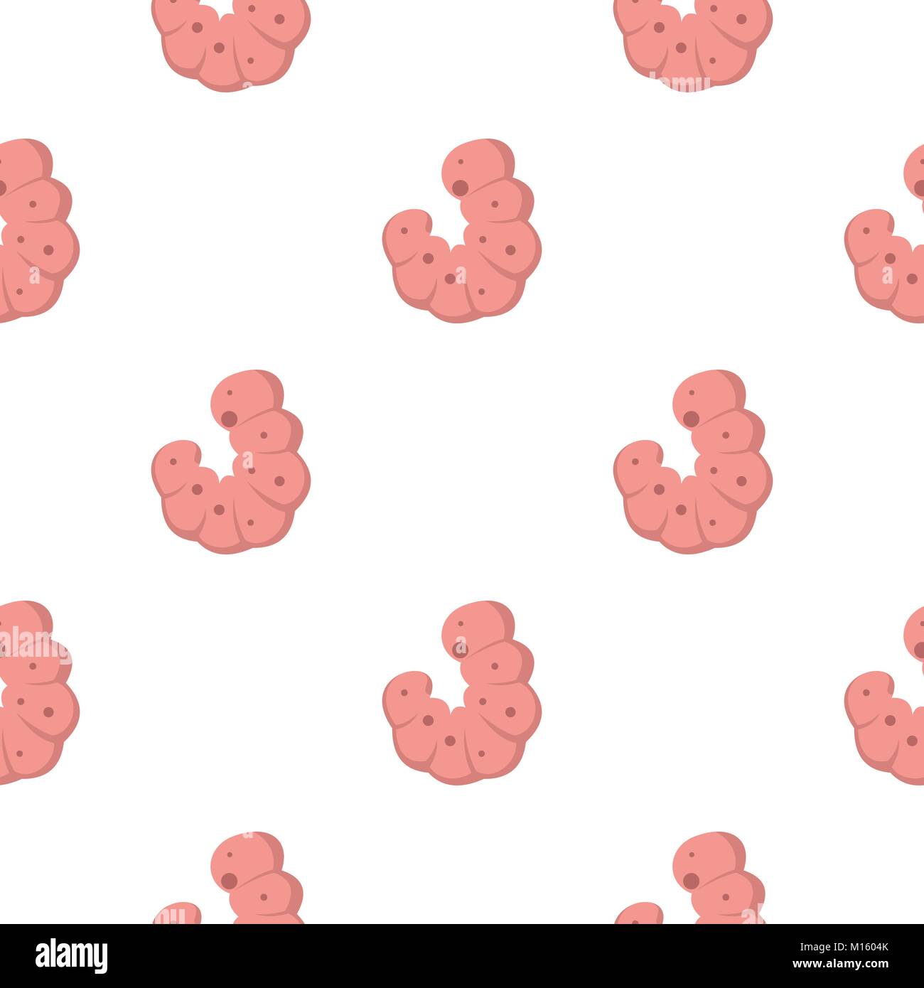 Maggot worm pattern seamless Stock Vector Image & Art - Alamy