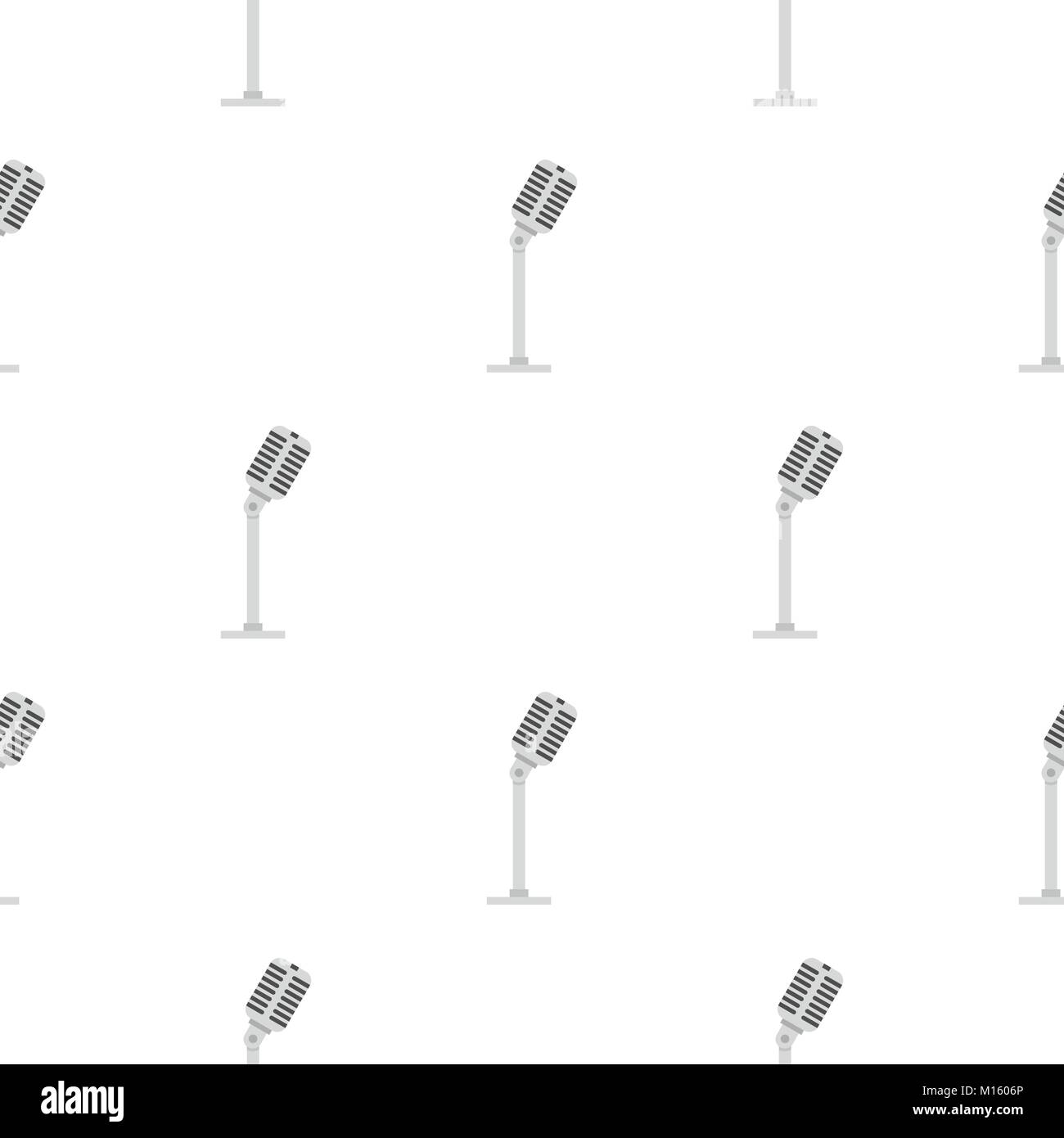 Microphone pattern seamless Stock Vector Image & Art - Alamy