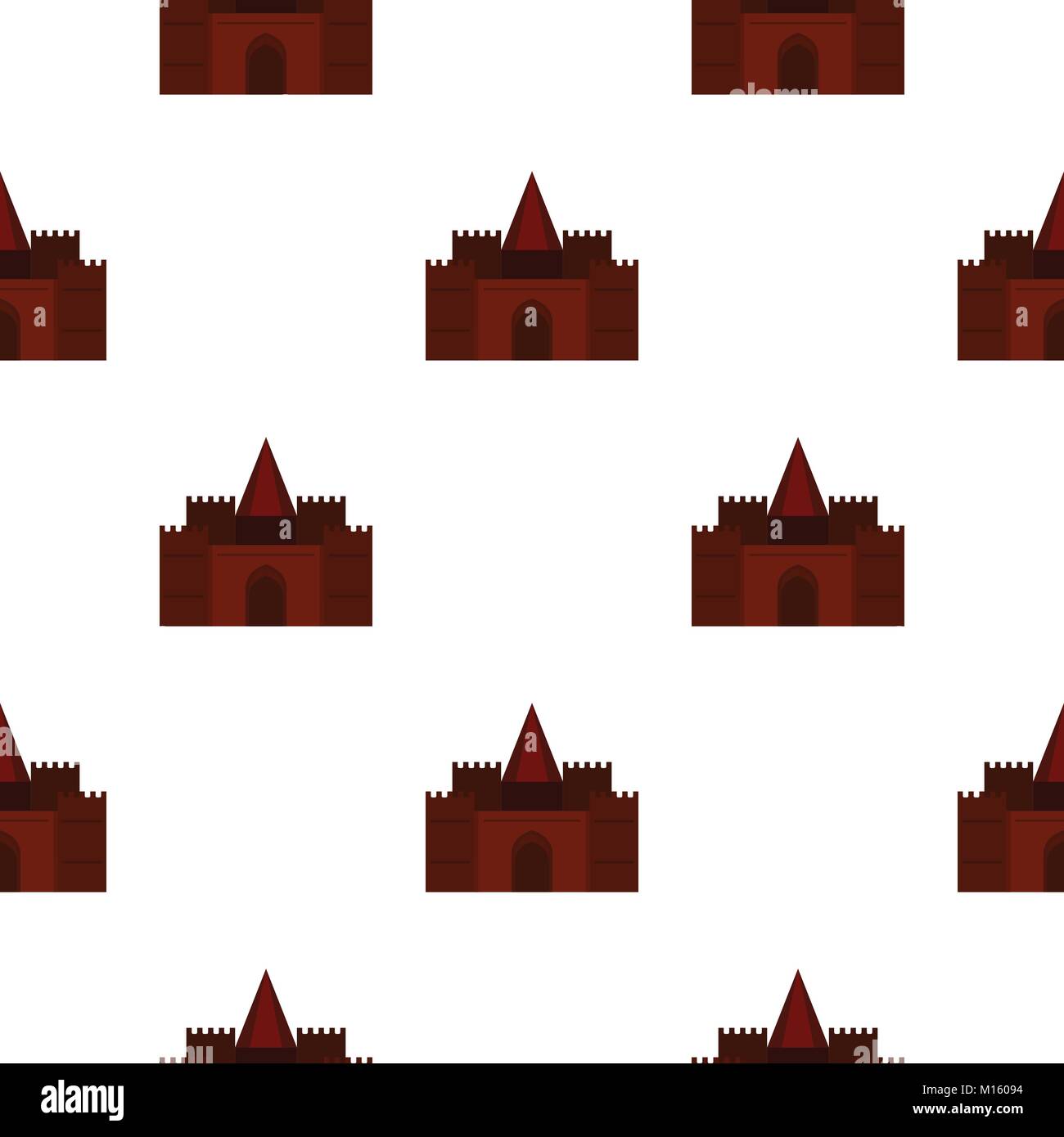 Medieval palace pattern seamless Stock Vector Image & Art - Alamy