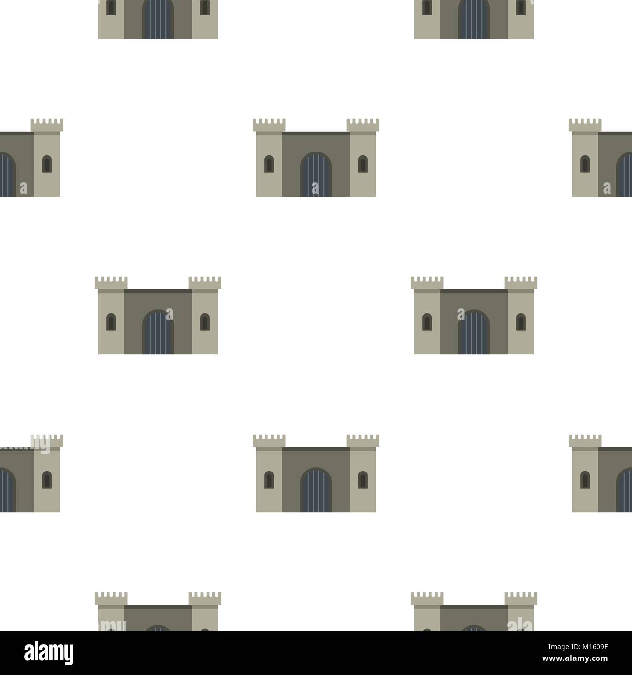 Ancient fortress pattern seamless Stock Vector Image & Art - Alamy